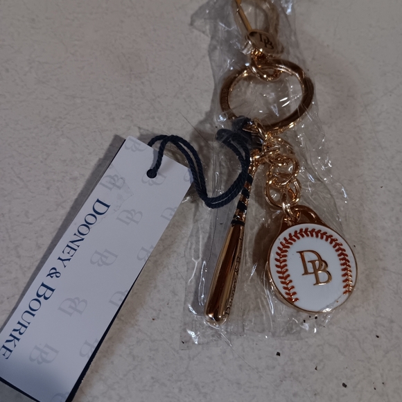 Dooney & Bourke | Accessories | Nwt Dooney Bourke Db Gold Key Fob ...